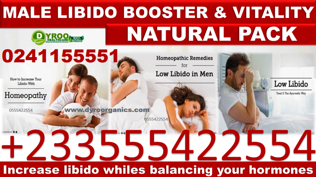 MALE LIBIDO BOOSTER & VITALITY NATURAL PACK - Natural Packs