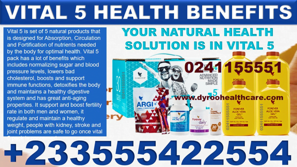Benefits of Forever Vital5 Ideal for Men & Women | Health Articles